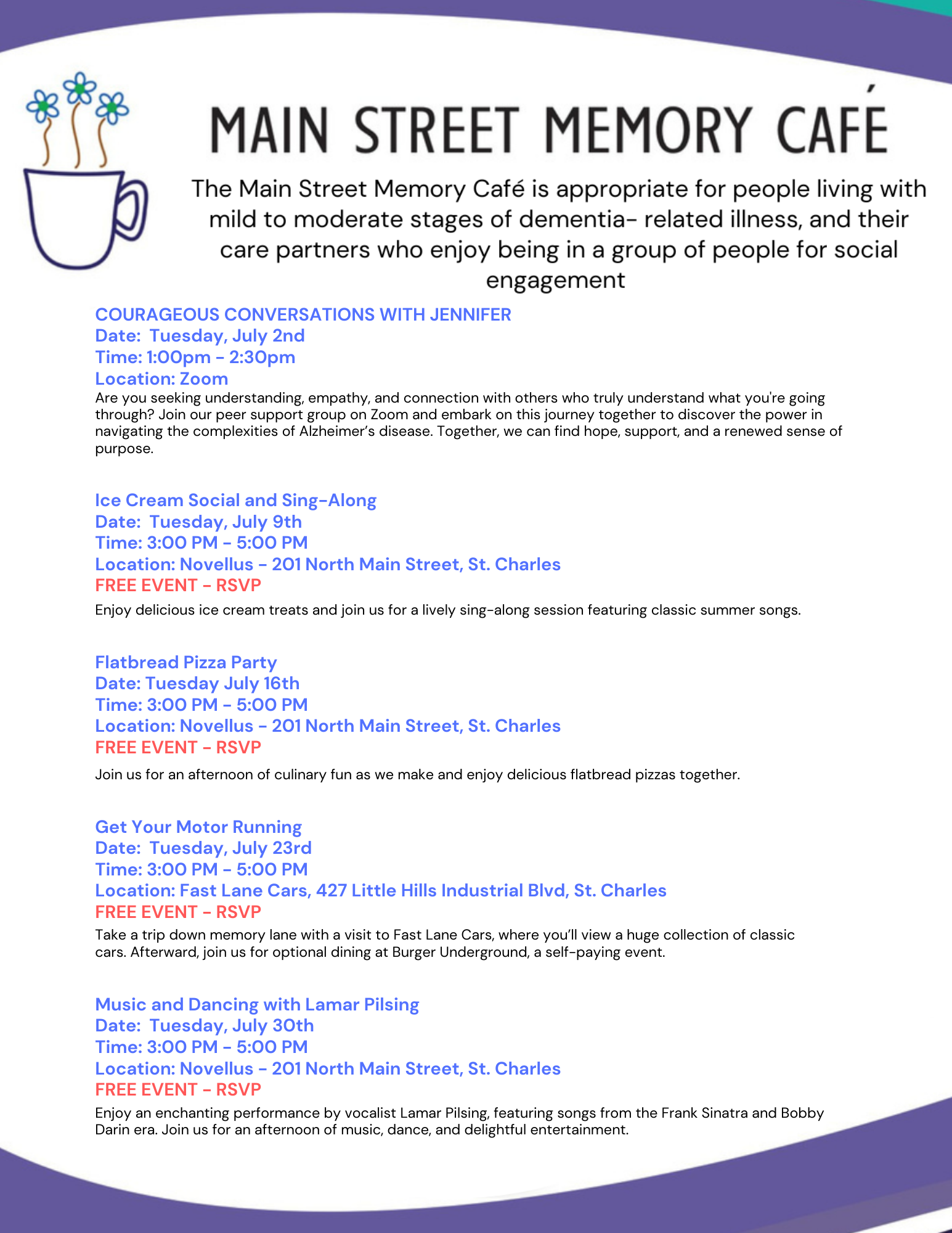 Calendar – Bev Roy Hope Foundation